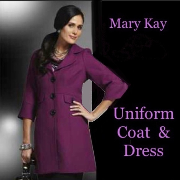 Mary Kay | Dresses | Hp Rare Mary Kay Uniform Coat Sheath Dress Suit ...